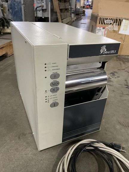 Zebra 105S label printer - Legacy Auction Company