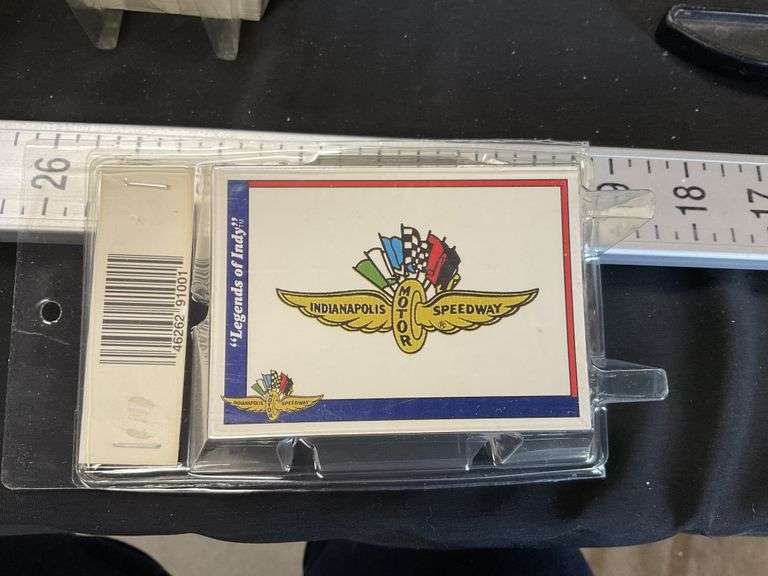 Legends of Indy 100 card set, seven packages the - Legacy Auction Company