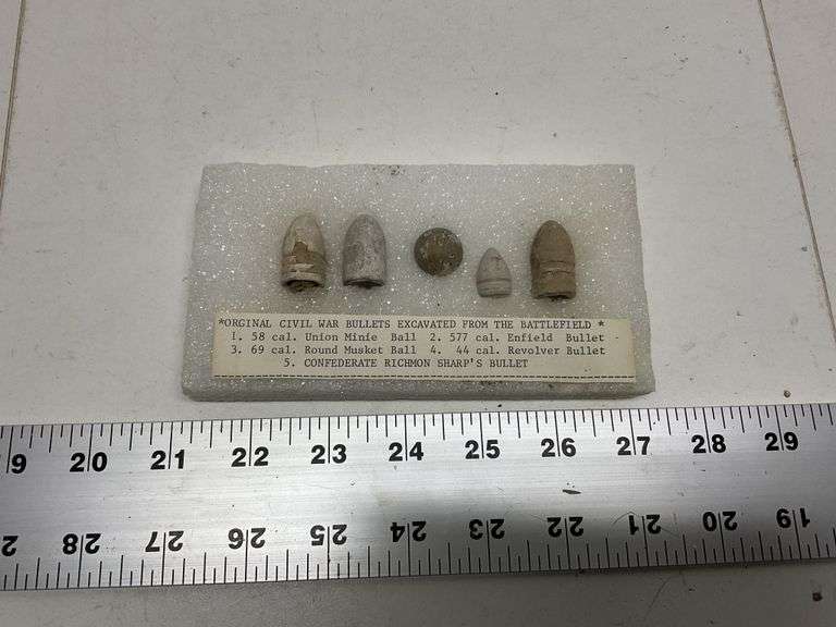 Vintage military bullets - Legacy Auction Company