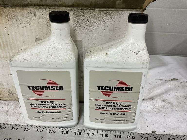 11 quarts of Tecumseh 80w/90 gear oil - Legacy Auction Company