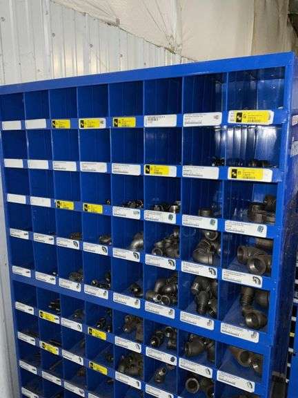 3 organizers with steel pipe fittings - Legacy Auction Company