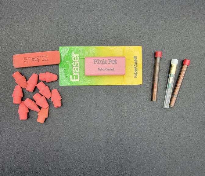 Pencils (Including 9 Staedtler In Box),Grease Pencils, Mechanical ...