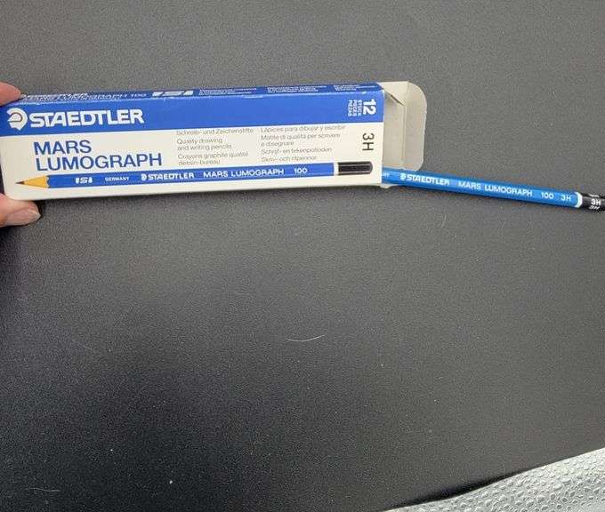 Pencils (Including 9 Staedtler In Box),Grease Pencils, Mechanical ...
