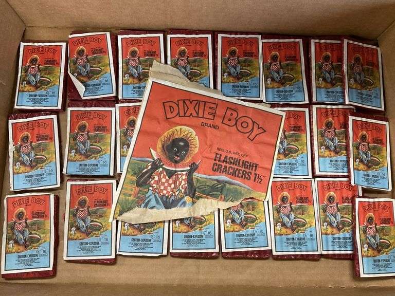 Dixie Boy flashlight crackers - Legacy Auction Company