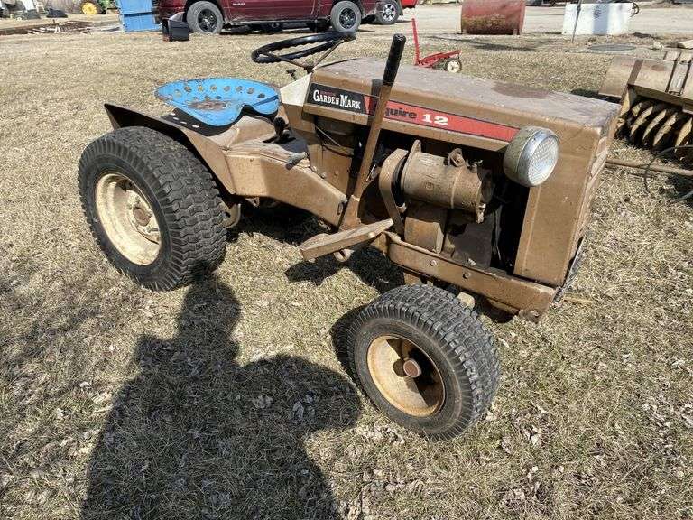 Wards garden mark Square 12 lawn tractor, with - Legacy Auction Company
