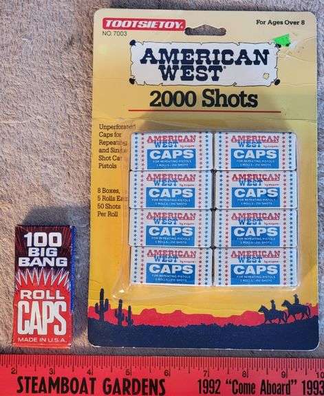 Cap Gun Roll Caps - Legacy Auction Company