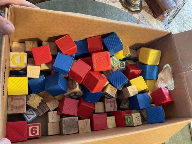 Vintage toy blocks etc. - Legacy Auction Company