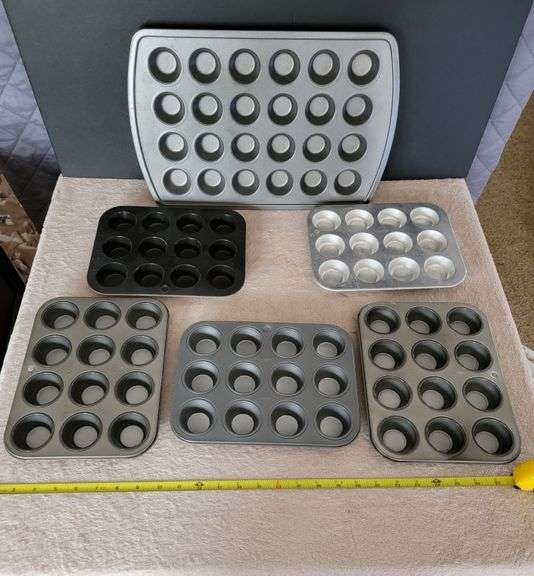 Mini Muffin/Tart Pans - 3 Are Marked Ecko - Legacy Auction Company