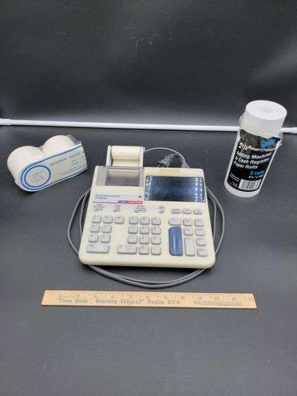 Texas Instruments Desk Top Calculator W/ Extra Paper Rolls - Legacy ...