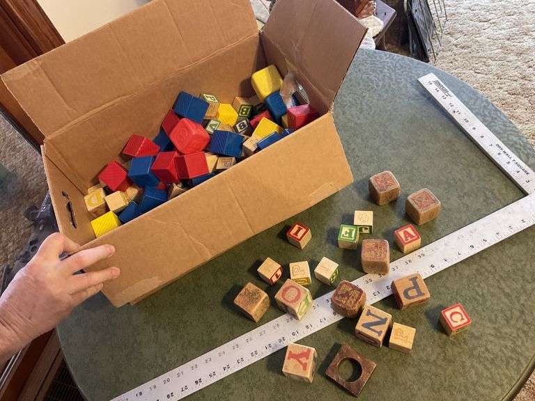 Vintage toy blocks etc. - Legacy Auction Company