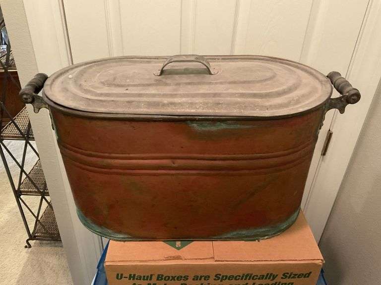 Copper boiler - Legacy Auction Company