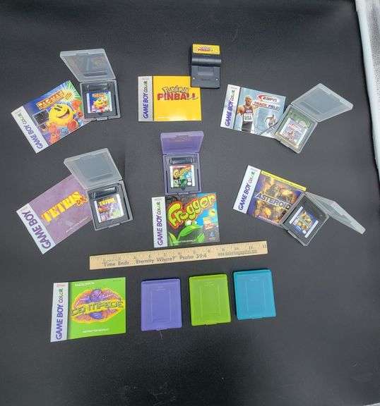 Nintendo Game Boy & Game Boy Color Games IN Plastic Cases With Instruction Booklets & Extra ...