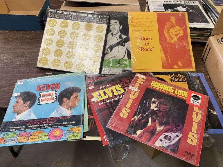 Elvis records - Legacy Auction Company