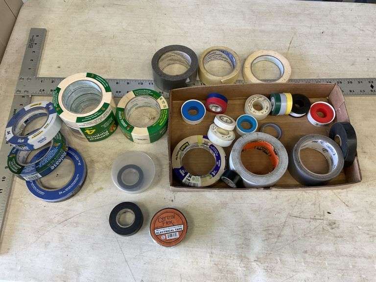 Assorted tape - Legacy Auction Company