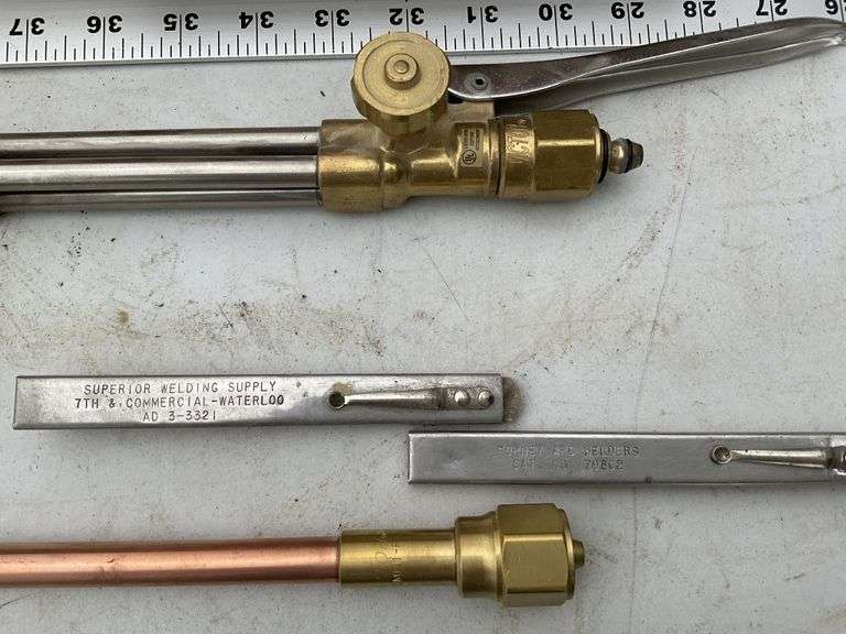 Torch heads and markers - Legacy Auction Company