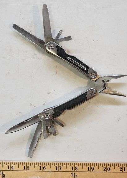 Masterforce Multi-Plier Pocket Tool w/ Sheath - Legacy Auction Company