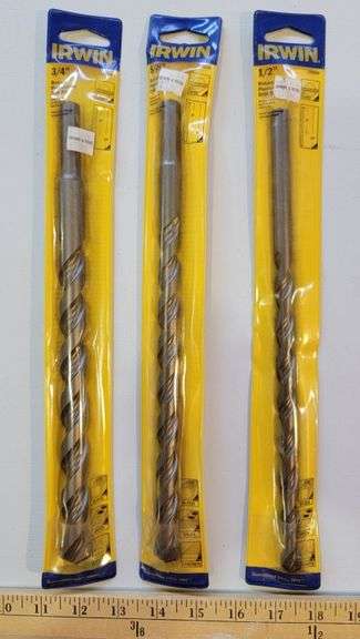 Irwin Masonry Bits (New) - Legacy Auction Company
