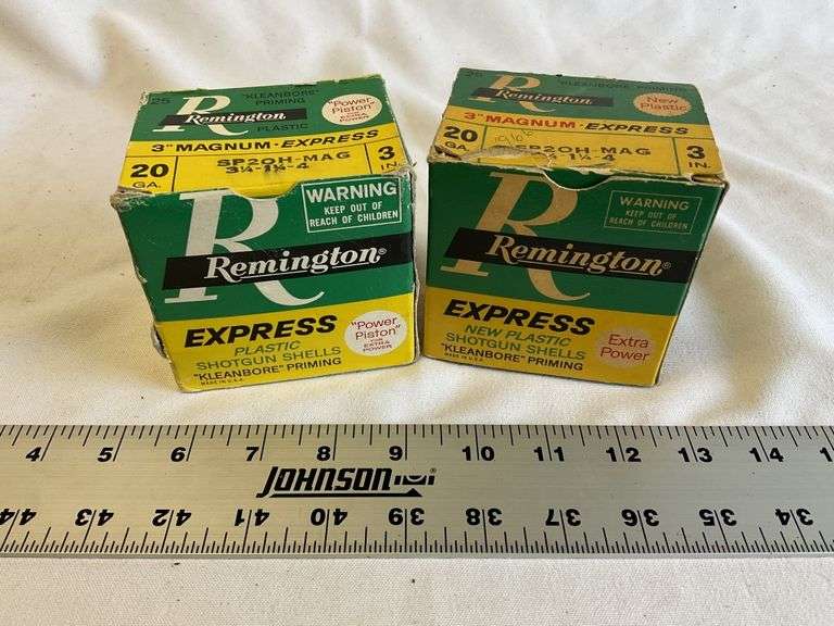 20ga Remington 3 inch magnum ammo (full boxes) - Legacy Auction Company