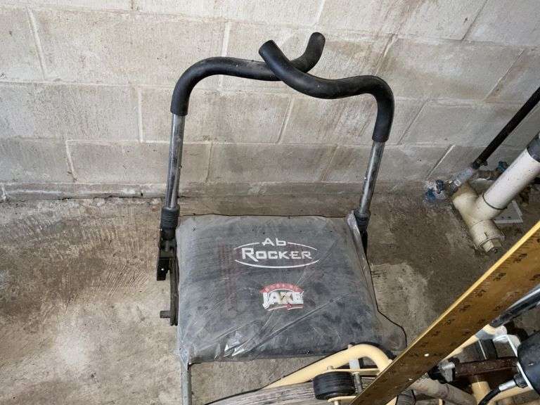 Exercise bike and ab rocker - Legacy Auction Company