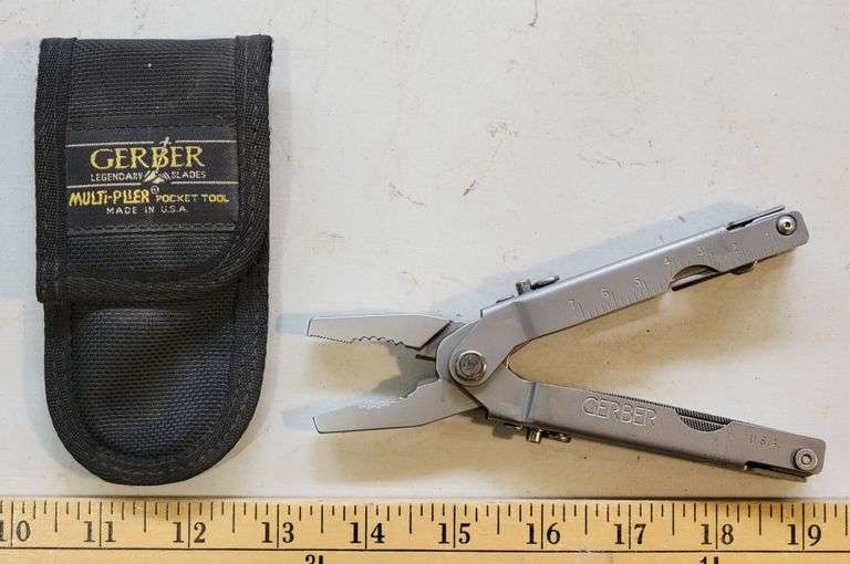 Gerber Multi-Plier Pocket Tool w/ Sheath - Legacy Auction Company