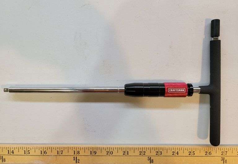 Craftsman Mach Series 1/4" Drive T-Handle (New) - Legacy Auction Company