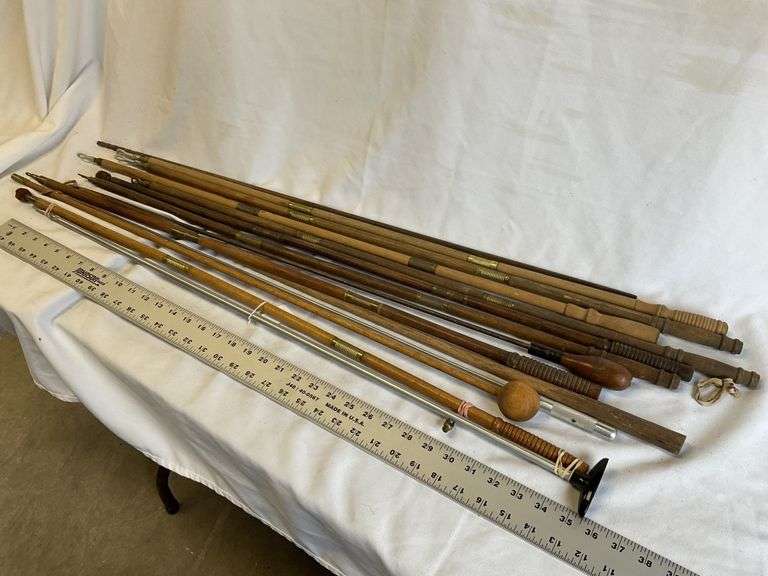 14 gun cleaning rods - Legacy Auction Company