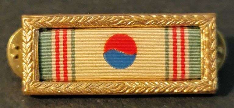 Korean Republic Presidential Unit Citation Ribbon - Legacy Auction Company
