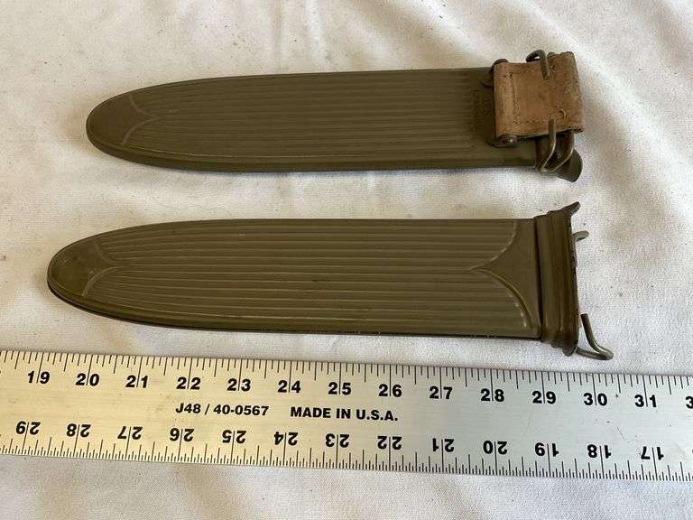 1918 US LF&C large metal scabbard - Legacy Auction Company