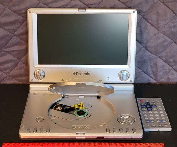 "Polaroid" Personal/Portable DVD Player w/ - Legacy Auction Company