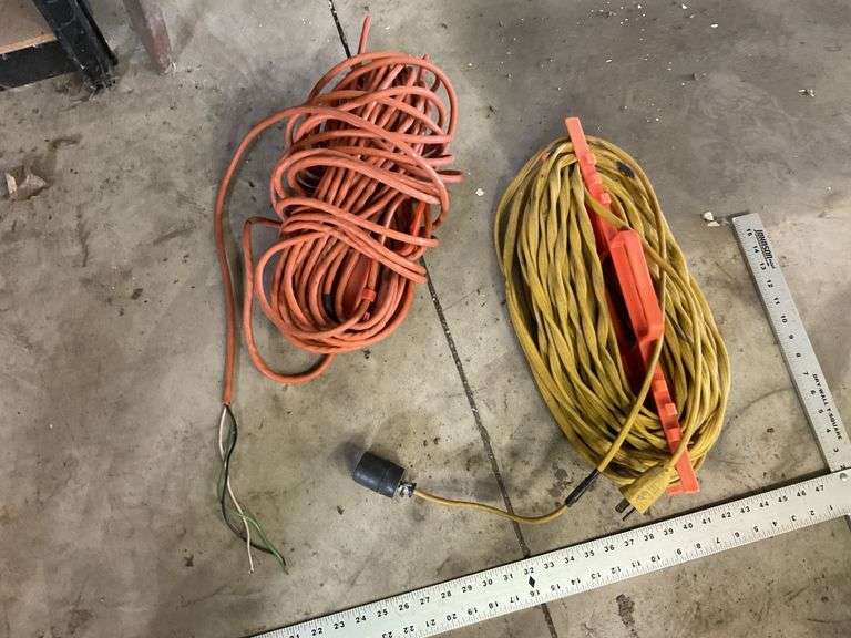 Two drop cords. As is - Legacy Auction Company