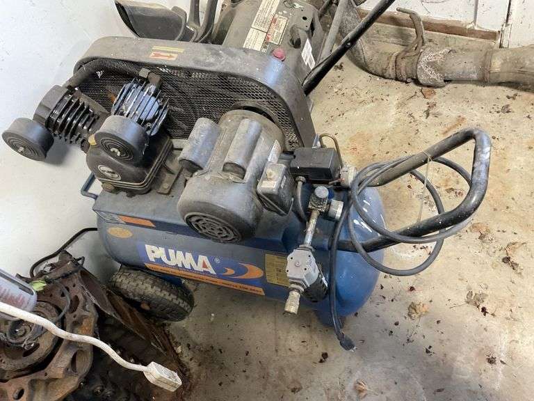 Puma industrial air compressor - Legacy Auction Company