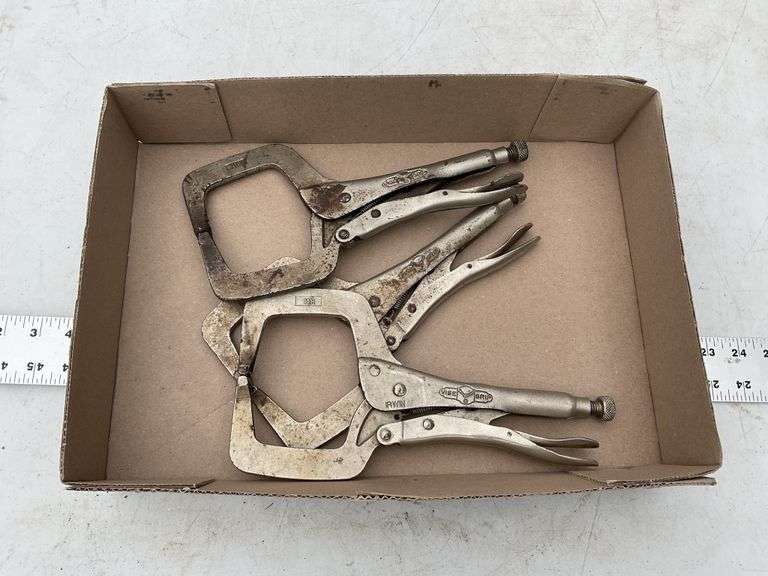 Vice grip welding clamps - Legacy Auction Company
