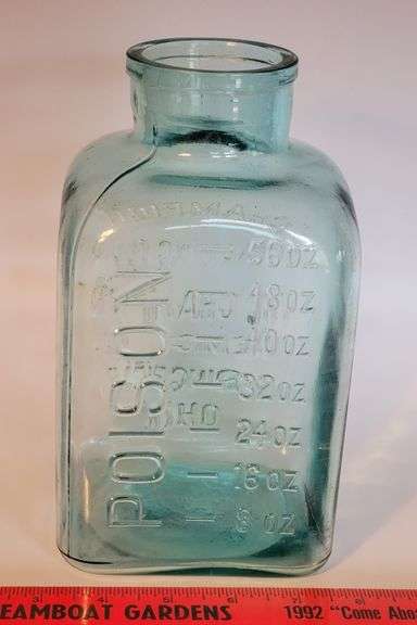 Vintage "Champion" Glass Embalming Fluid Jar - Legacy Auction Company