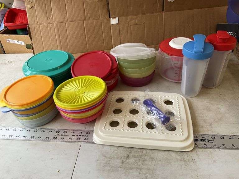 Tupperware containers - Legacy Auction Company