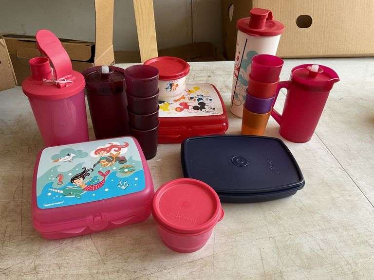 Kids Tupperware sets - Legacy Auction Company