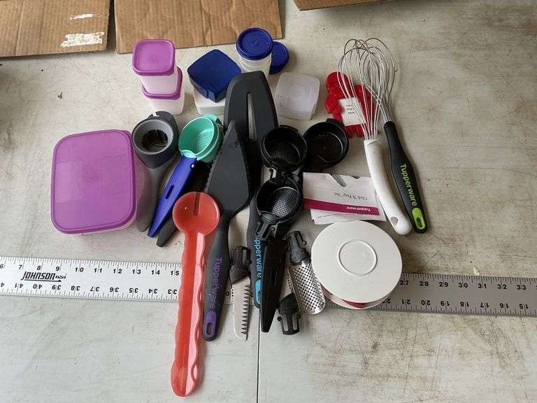 Tupperware kitchen utensils - Legacy Auction Company
