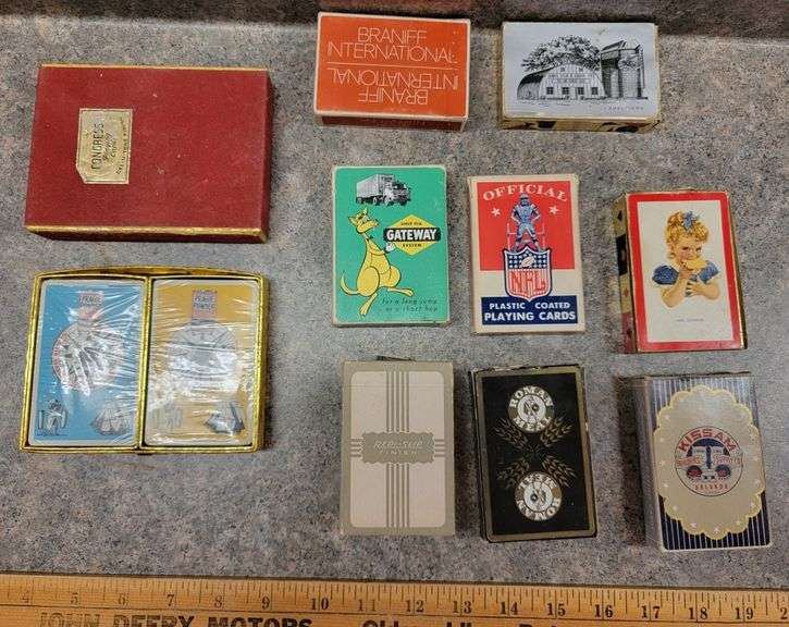 Vintage Playing Card Decks - Legacy Auction Company