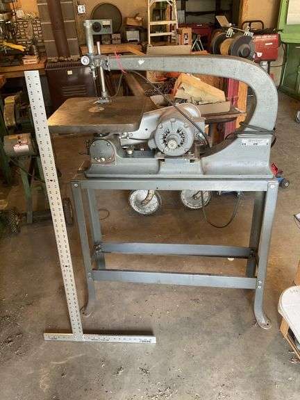 Rockwell scroll, saw - Legacy Auction Company