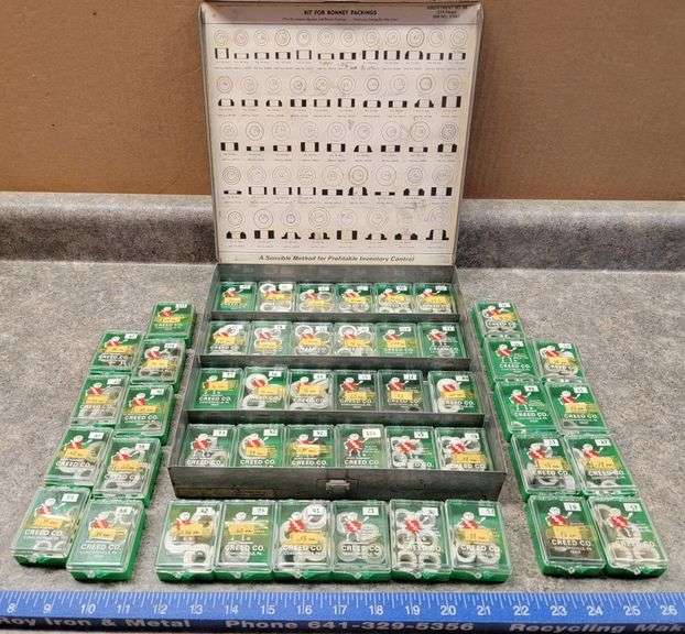 Bonnet Packing Kit (Contains "MANY" Sizes Of - Legacy Auction Company