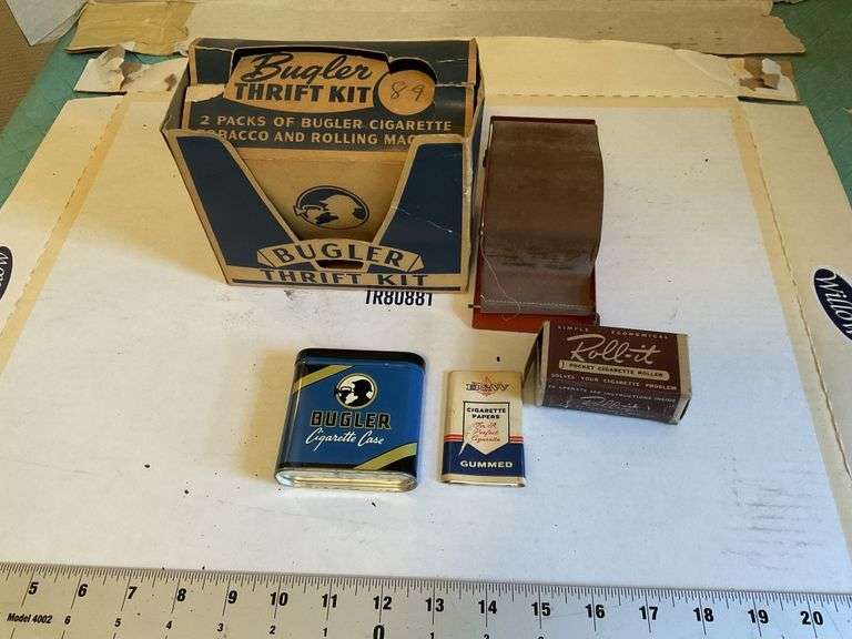 Bugler Thrift Kit cigarette rolling machine - Legacy Auction Company