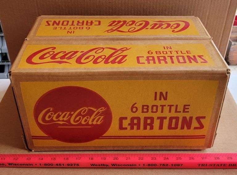 Vintage Coca-Cola Carton Case - Legacy Auction Company