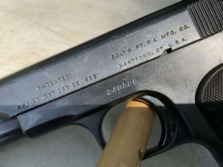 Colt. 32 caliber - Legacy Auction Company