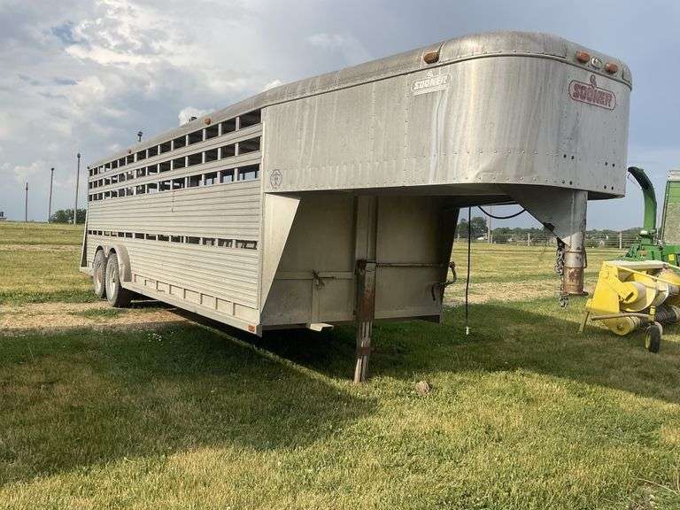 1992 Sooner 7’x24’ livestock trailer - Legacy Auction Company
