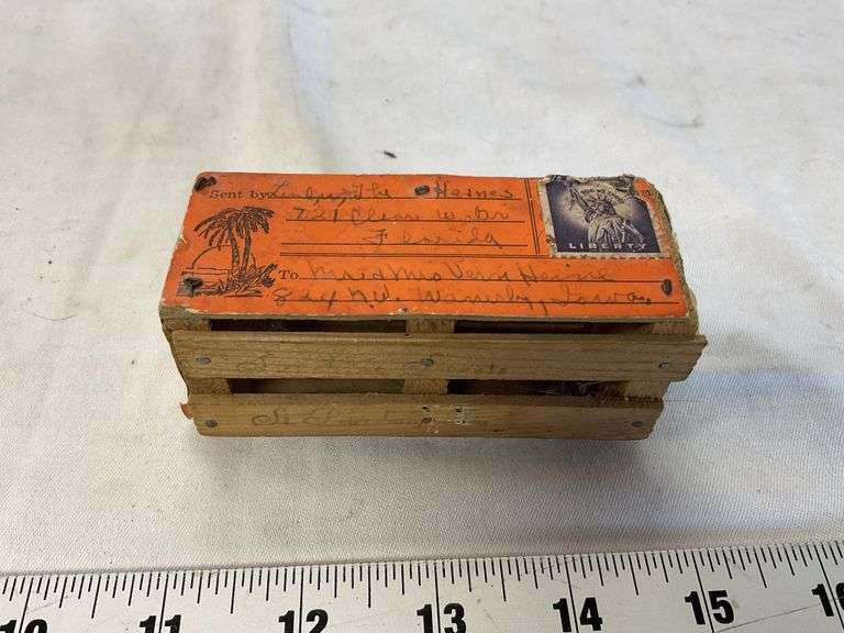Vintage postcard box - Legacy Auction Company