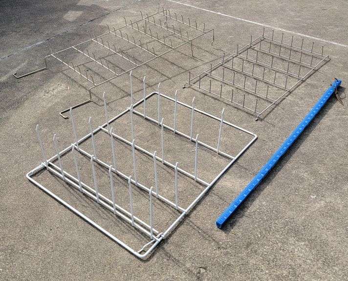 Metal Pegboard Racks - Legacy Auction Company