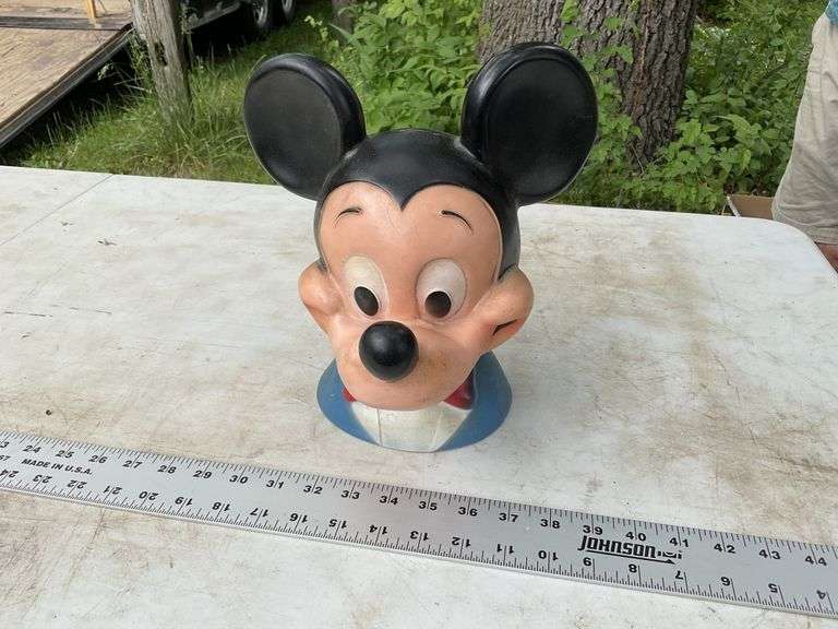 1971 Mickey Mouse Plastic Bank Legacy Auction Company