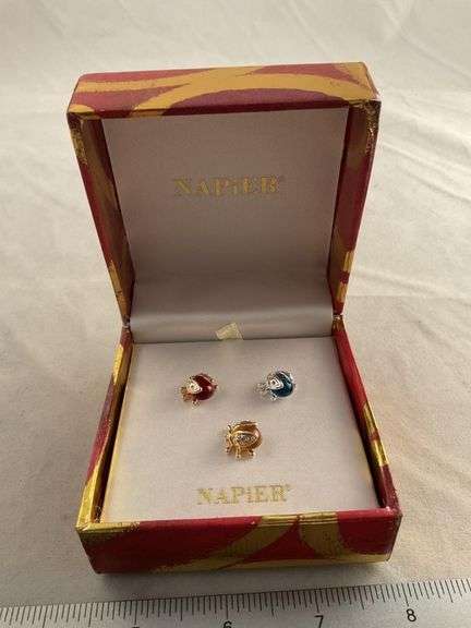 Vintage Napier lady bug pins in original box. - Legacy Auction Company