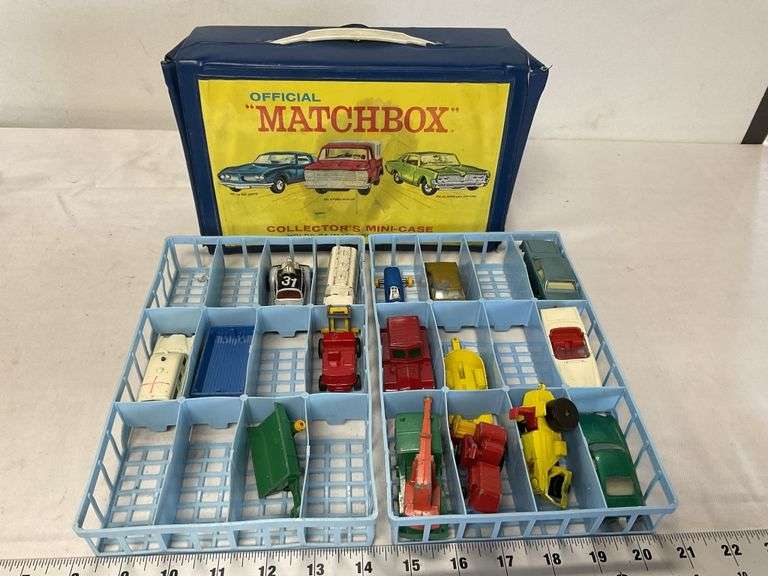 Matchbox case, vehicles - Legacy Auction Company