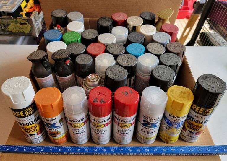 Various Spray Paints (Most Are New) - Legacy Auction Company