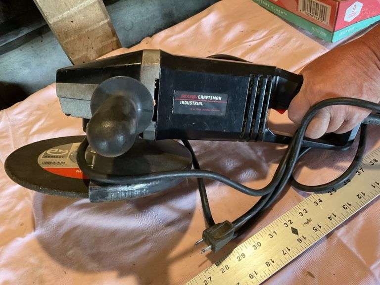 Craftsman industrial 9 inch disc sander/grinder - Legacy Auction Company